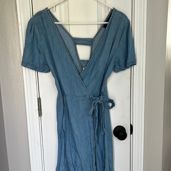 Blue Rain | Dresses | Blue Rain Denim Wrap Dress | Poshmark